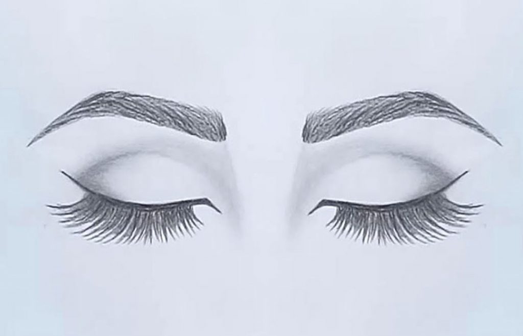 How To Draw Closed Eyes Step by Step - Entertainment for All