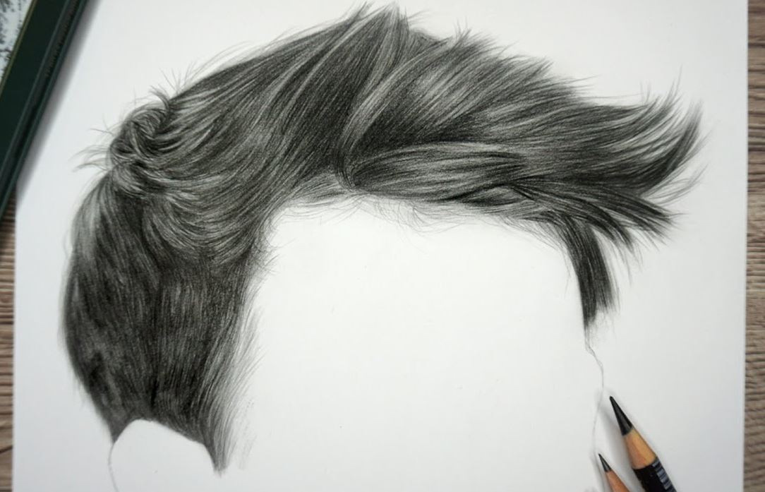How to draw Short hair Step by Step - HTFunny.com