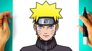 How To Draw Naruto step by step | Easy drawing Naruto