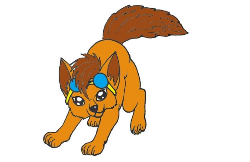 How to draw an anime dog step by step | How to draw a dog easy ...