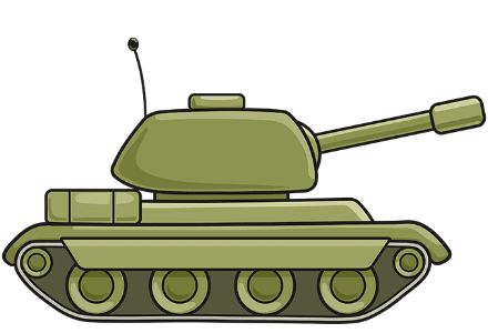 How To Draw A Realistic Tank step by step - Entertainment for All
