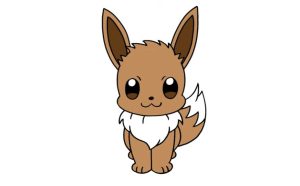 How To Draw Eevee step by step - Eevee from Pokemon - Entertainment for All