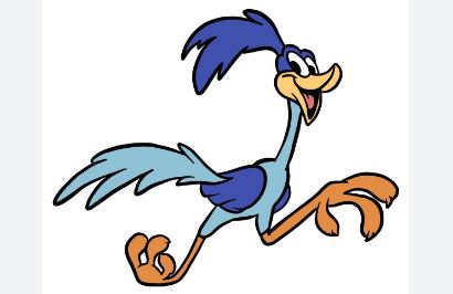 How To Draw Road Runner step by step - Entertainment for All