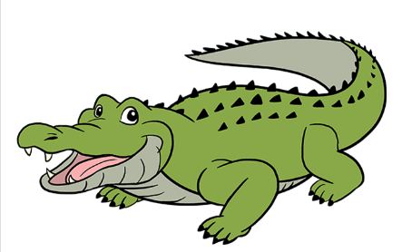 How to Draw a Crocodile step by step - Entertainment for All