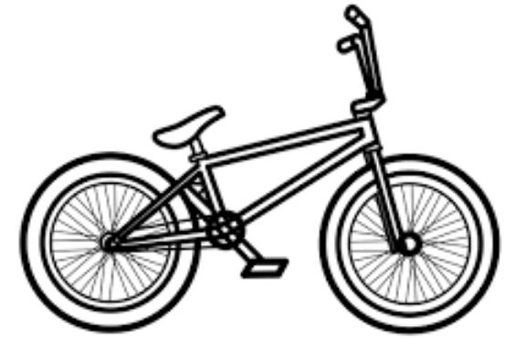 How to Draw a BMX Bike step by step - Entertainment for All