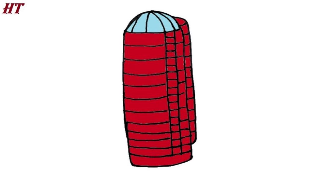 How to Draw a Silo step by step - Entertainment for All