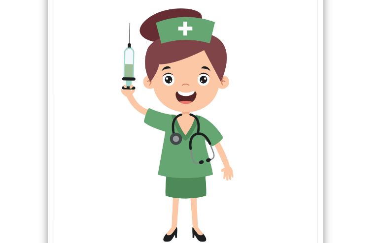 How to Draw a Cartoon Nurse step by step - Entertainment for All