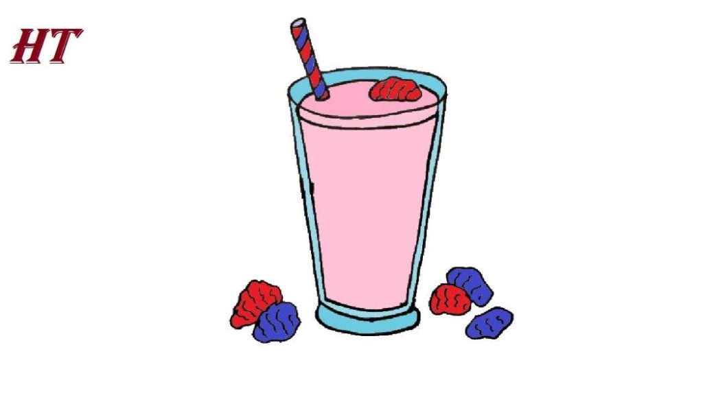 How to Draw a Smoothie step by sep - Entertainment for All